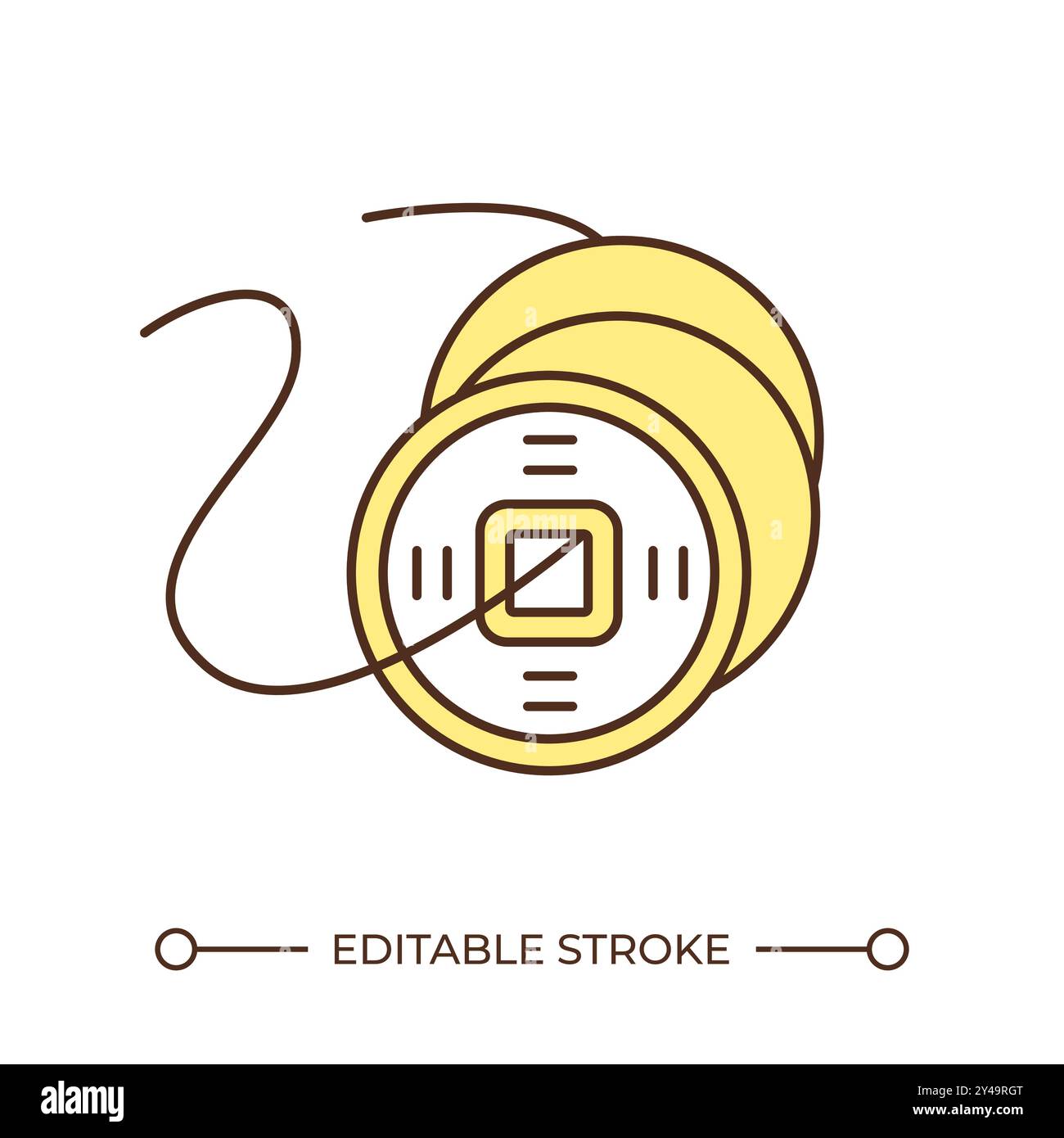 Ancient Coins Rgb Color Icon Stock Vector Image And Art Alamy