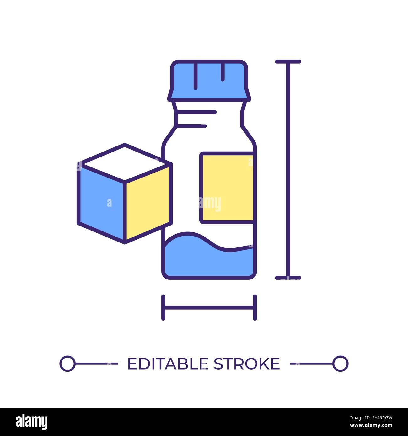 Volume measurement Cut Out Stock Images & Pictures - Alamy