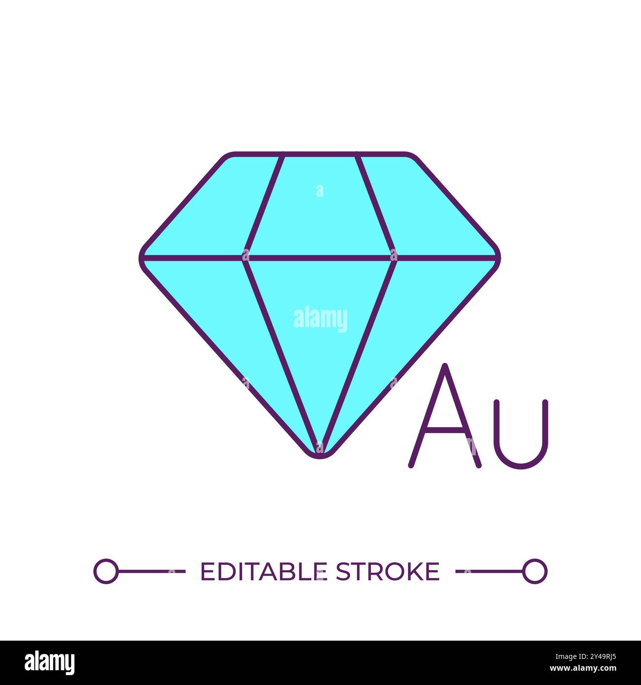 Diamond RGB color icon Stock Vector Image & Art - Alamy