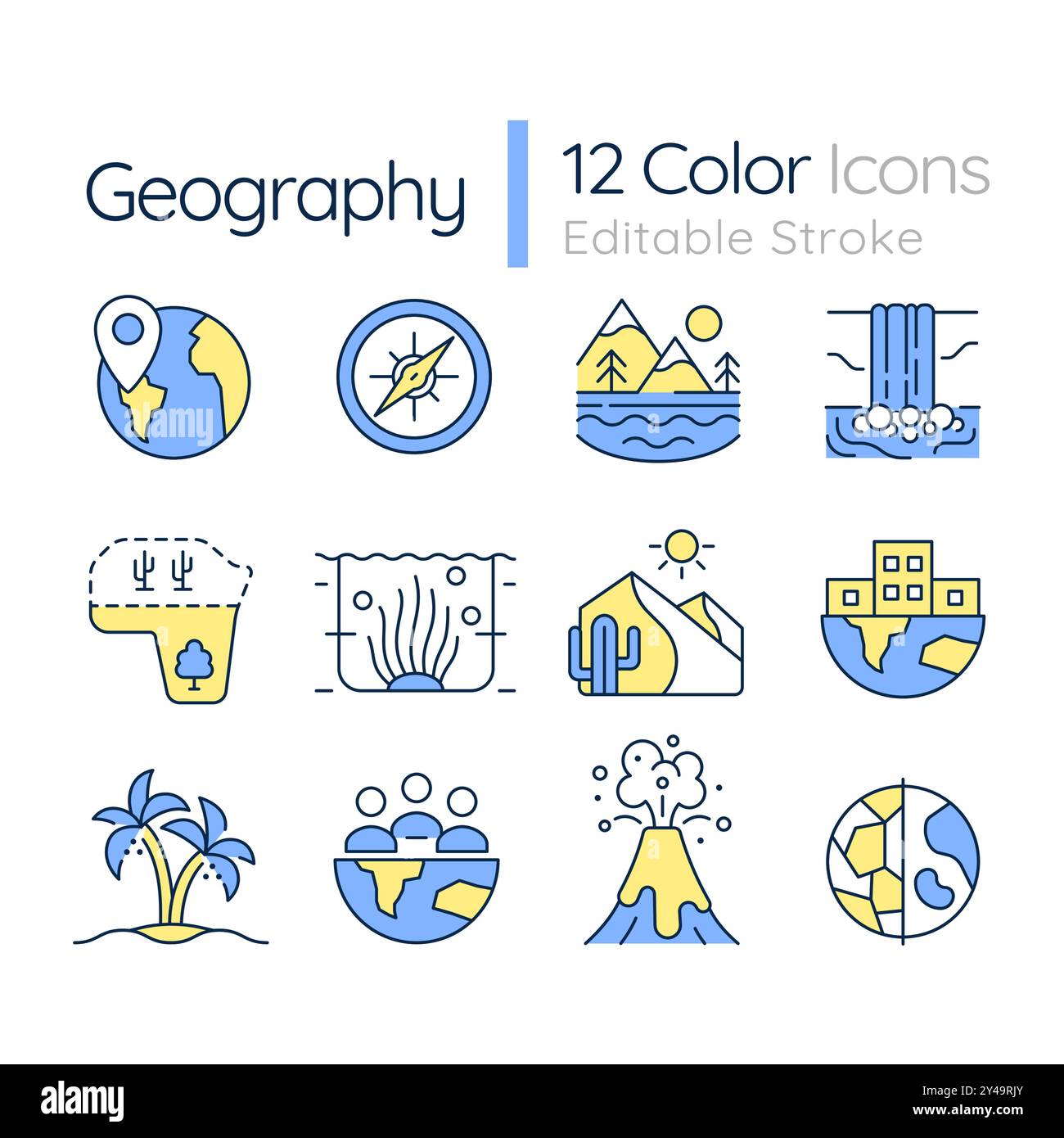 Clipart illustration environment population hi-res stock photography ...