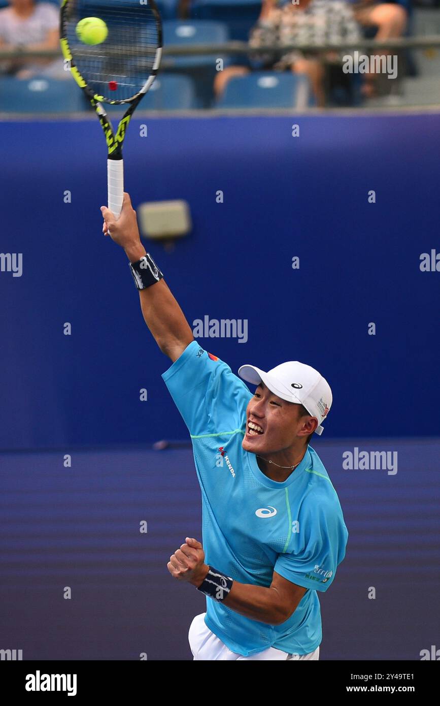 Chengdu, China. 17 September, 2024. Yu Hsiou HSU of Taipei during the ...