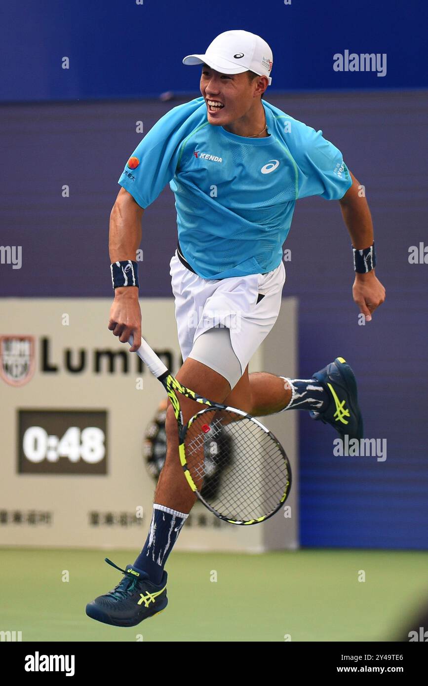 Chengdu, China. 17 September, 2024. Yu Hsiou HSU of Taipei during the ...