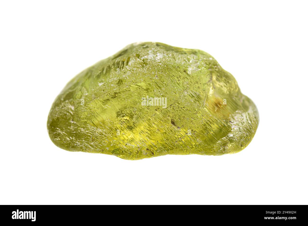 Natural rough Cat’s eye Chrysoberyl gemstone on white background Stock ...