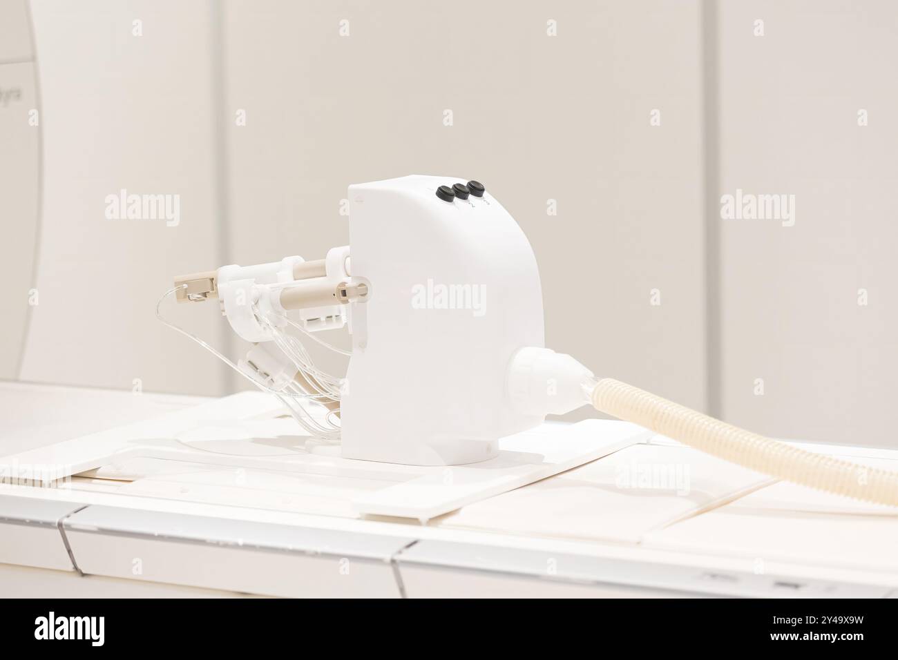 Remote Controlled Manipulator robot hand for biopsy in MRI scan device ...