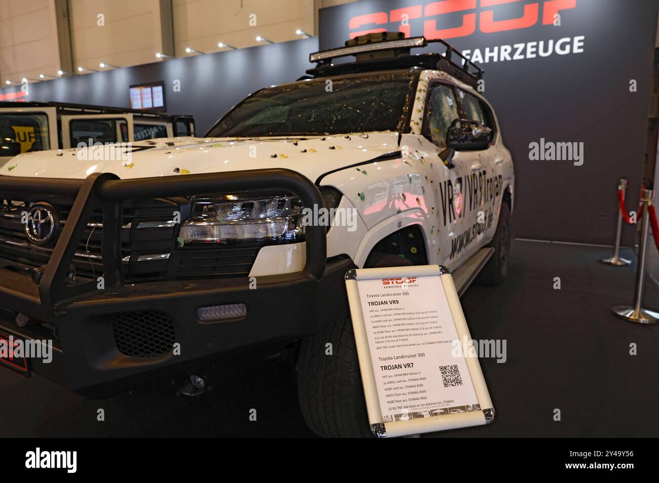 Stoof - Gepanzertes Fahrzeug auf der Leitmesse für Sicherheit Security ...
