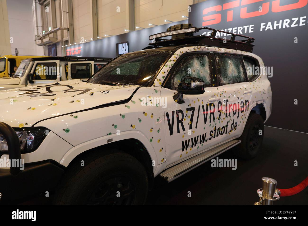 Stoof - Gepanzertes Fahrzeug auf der Leitmesse für Sicherheit Security ...