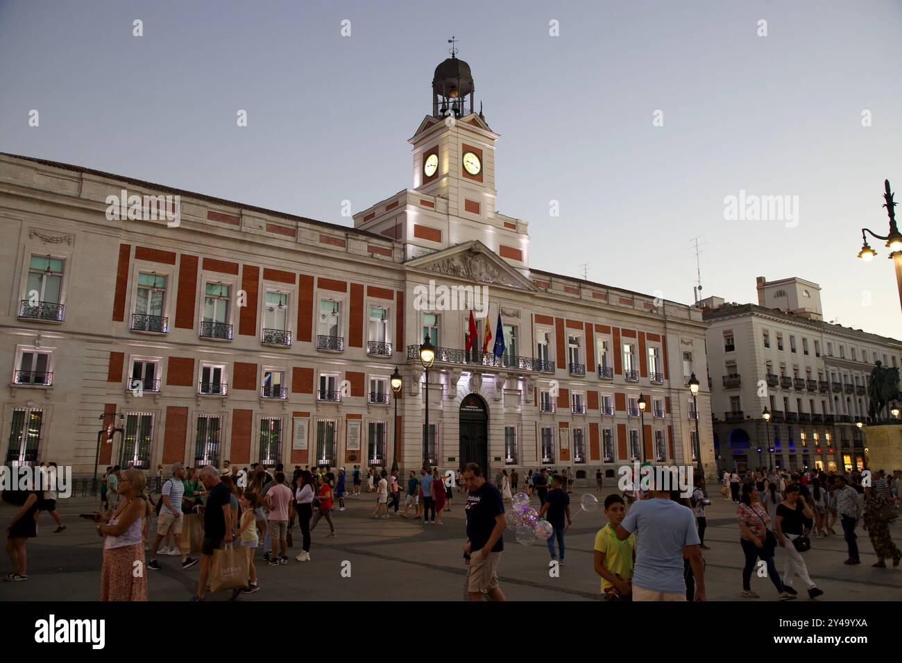 Madrid City Center, Capital of Spain Stock Photo - Alamy