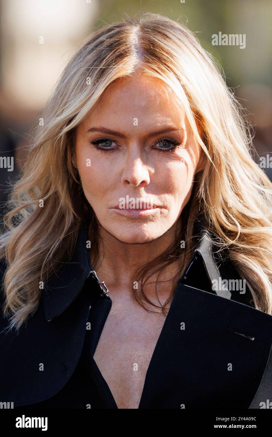 Patsy Kensit arrives for the the Burberry Spring Summer 2025 fashion ...