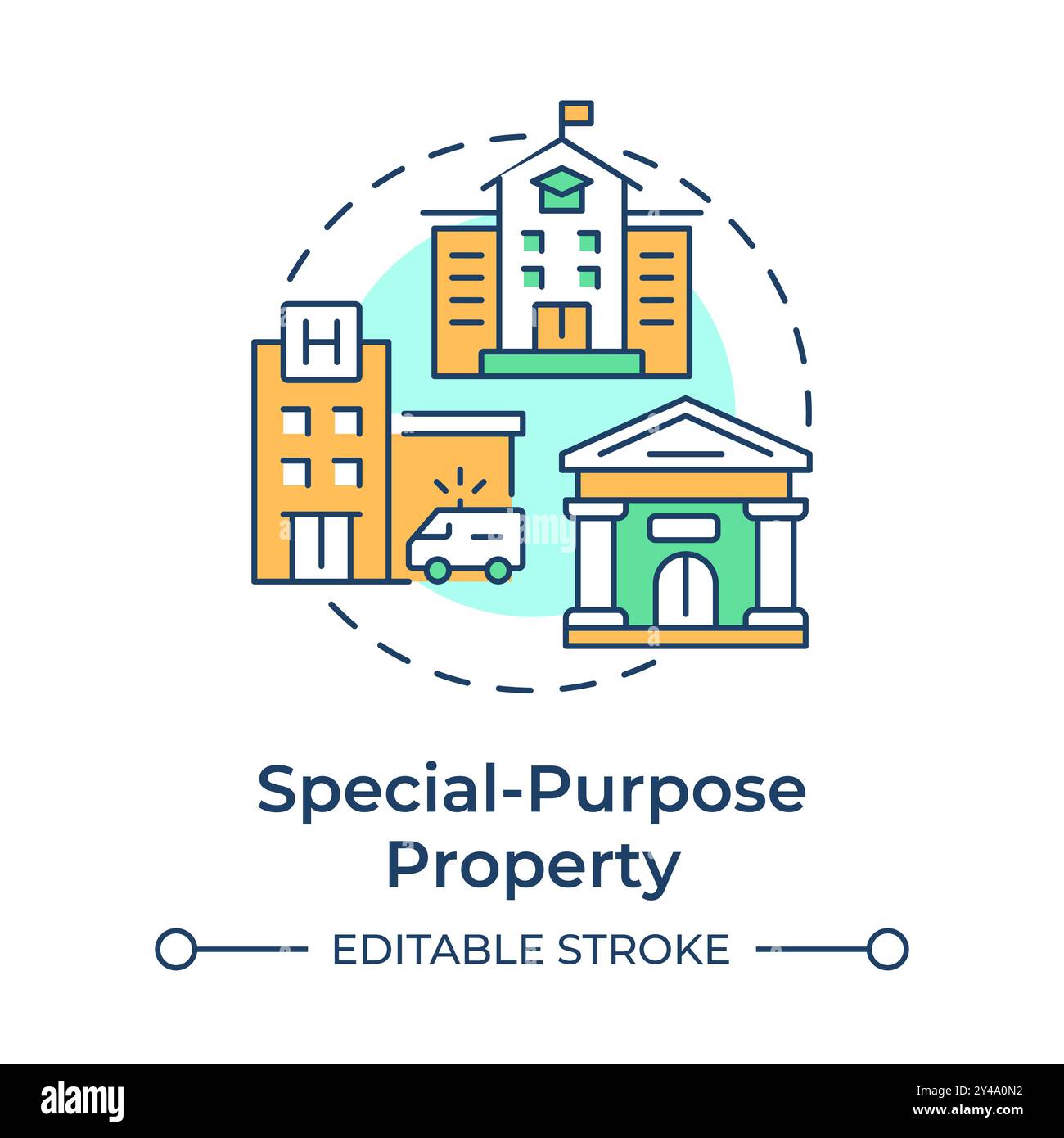 Multi purpose building Stock Vector Images - Alamy