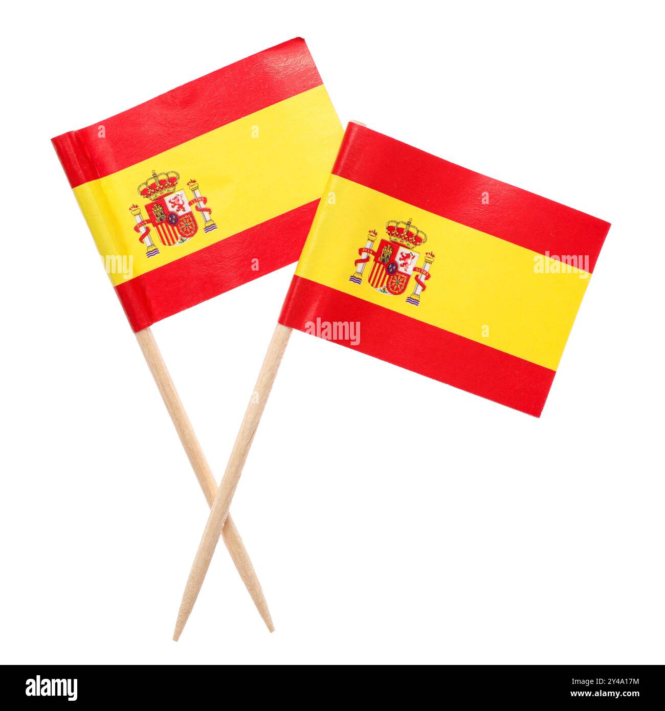 Small flags decoration Cut Out Stock Images & Pictures - Alamy