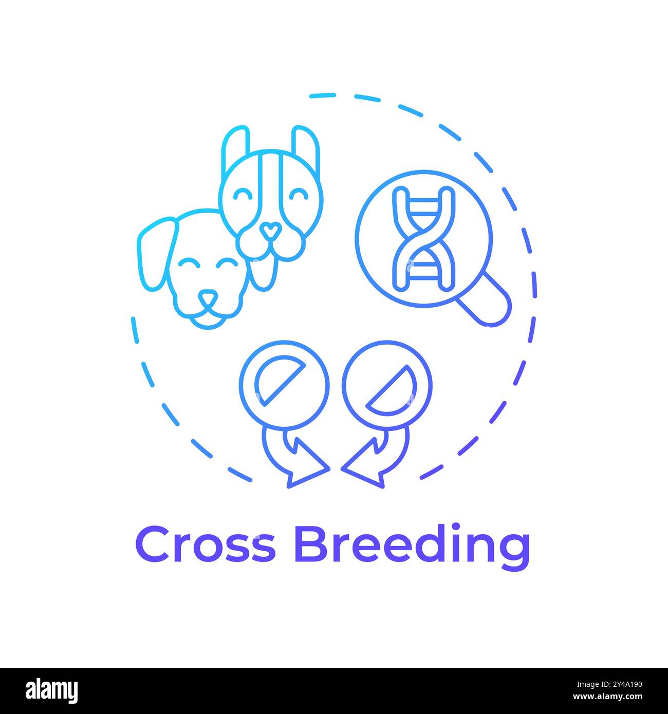Genetics breeding Stock Vector Images - Alamy