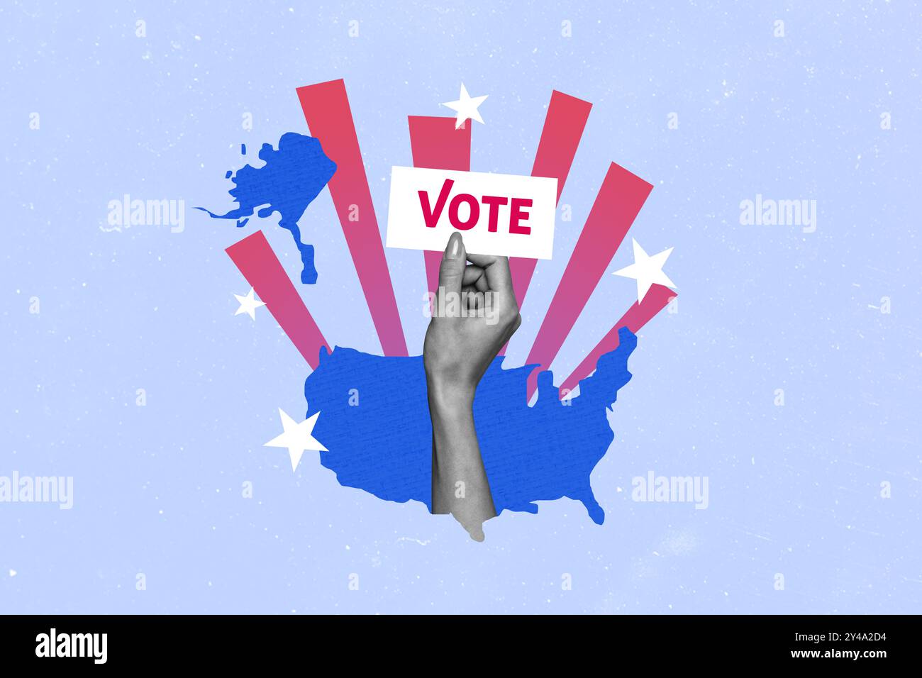 Composite trend artwork sketch image photo collage of call election ...