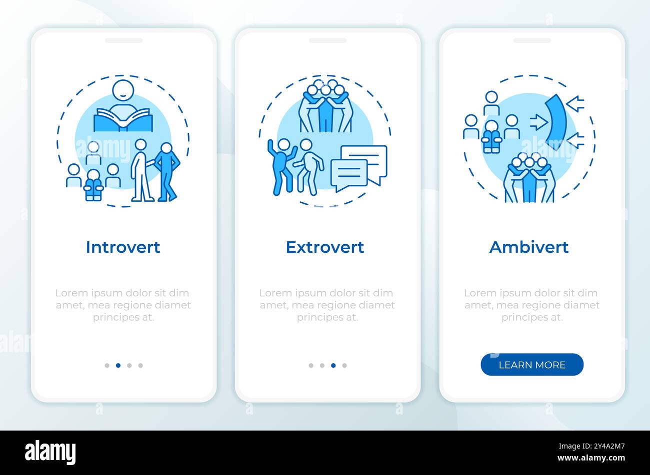 Personalities different Stock Vector Images - Alamy