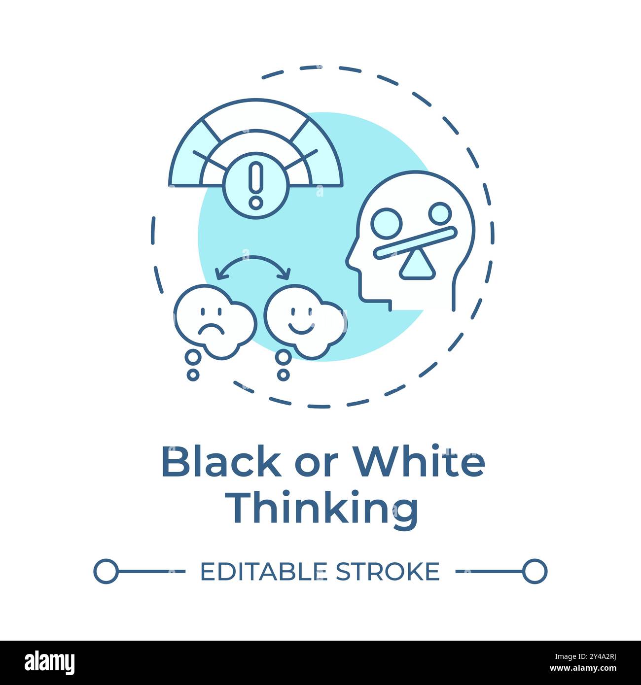 Overthinking mental Stock Vector Images - Alamy