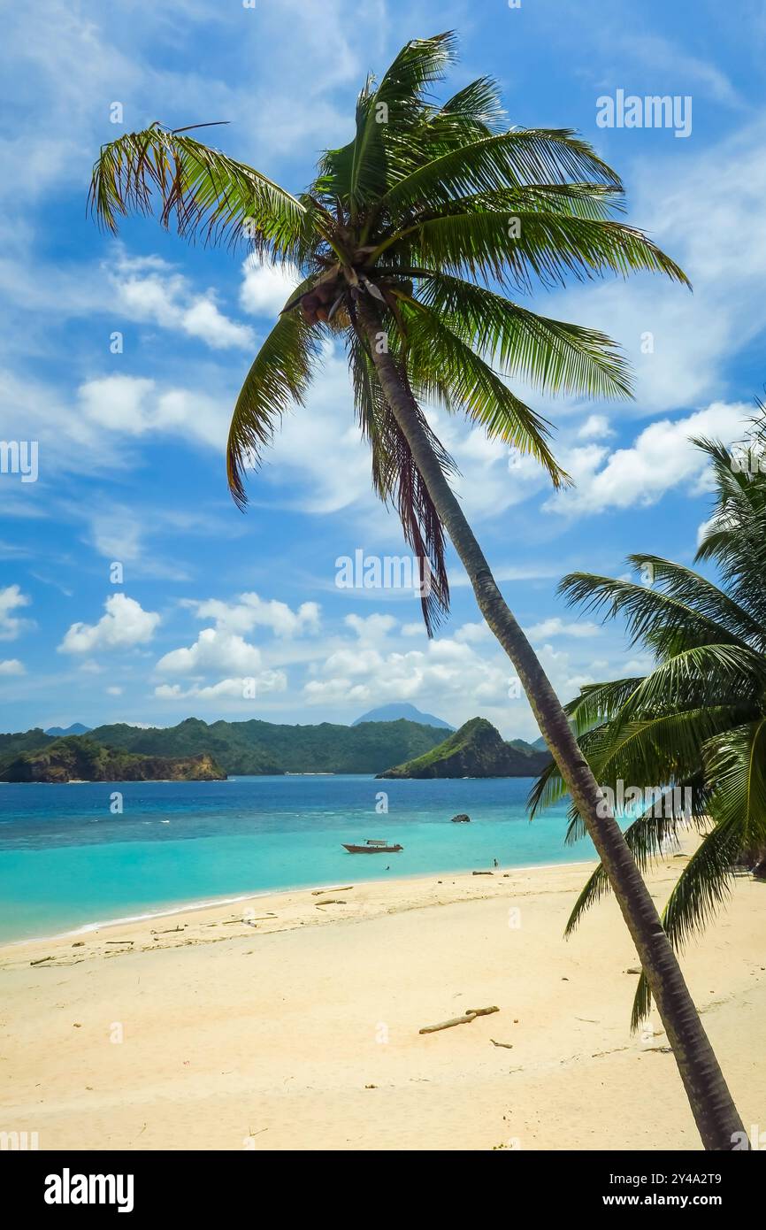 Beautiful Mahoro Island white sand beach with Masare & Pahepa Islands ...