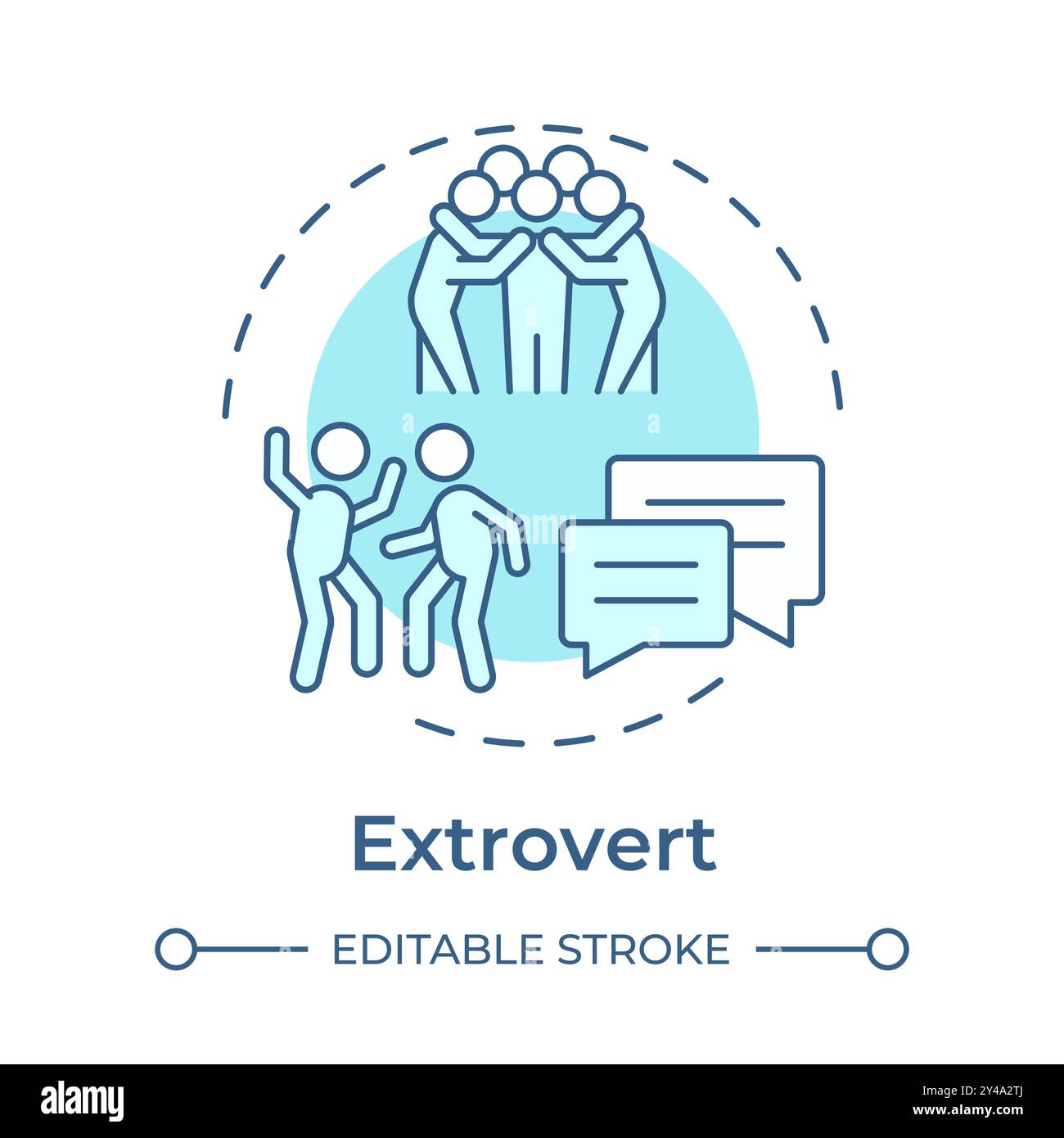 Extrovert symbol hi-res stock photography and images - Alamy
