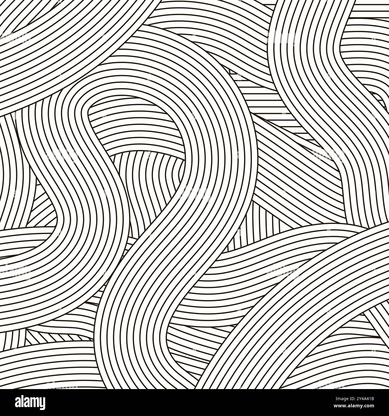 Vector abstract line pattern. Retro lined background Stock Vector Image ...