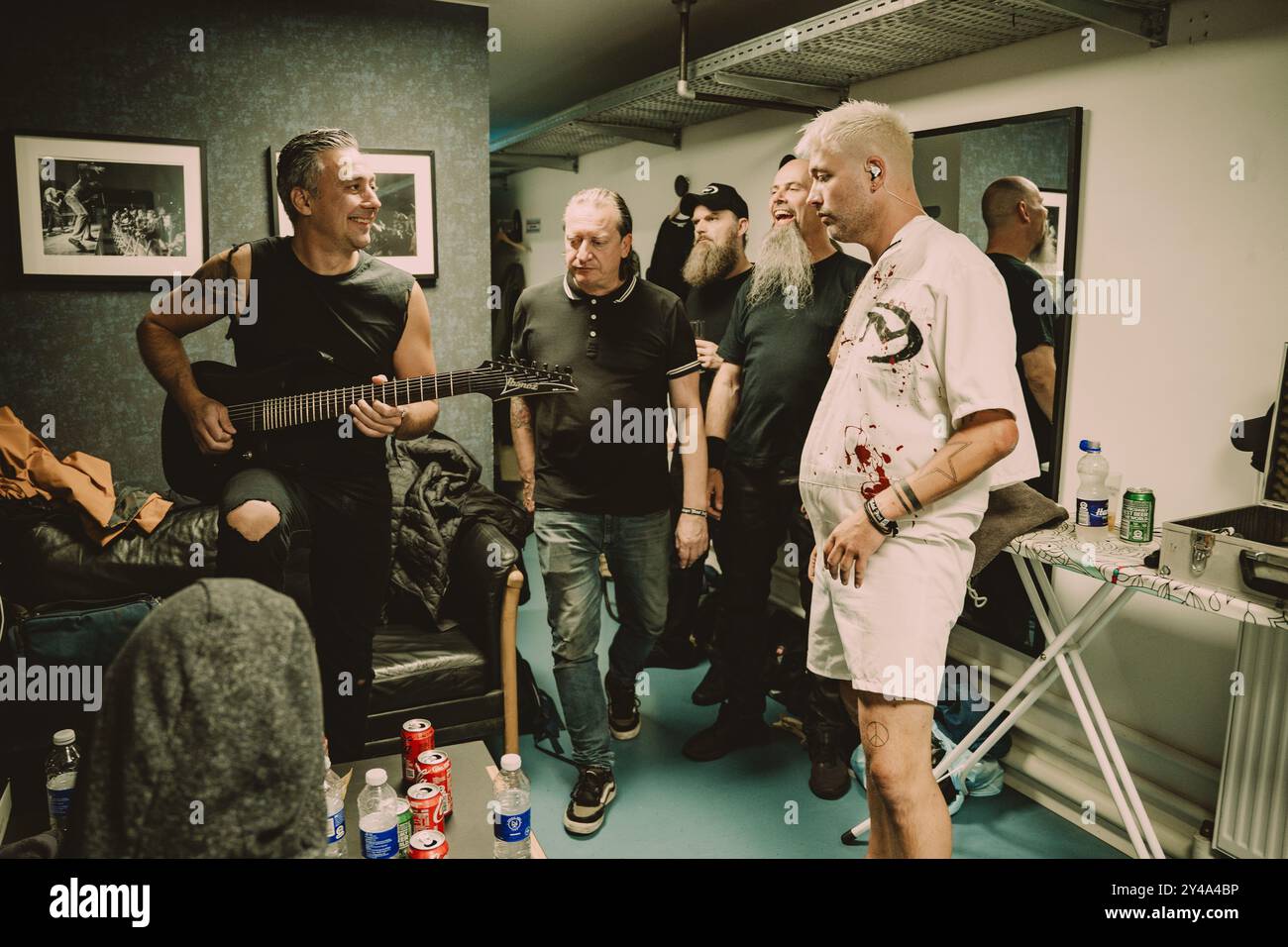 Copenhagen, Denmark. 14th, September 2024. The Danish heavy metal band ...