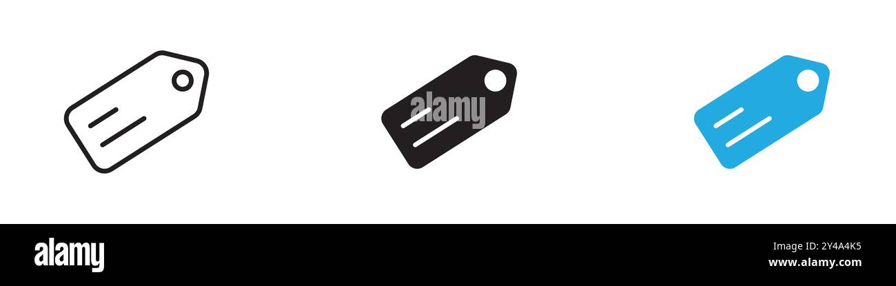 Label Icon Vector Line Logo Mark Or Symbol Set Collection Outline Style Stock Vector Image And Art