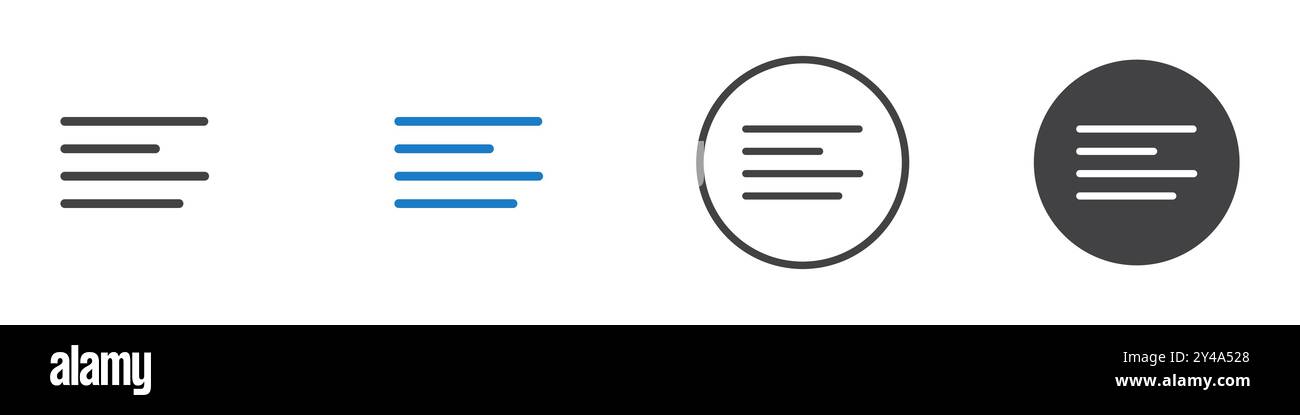 Paragraph icon vector line logo mark or symbol set collection outline ...