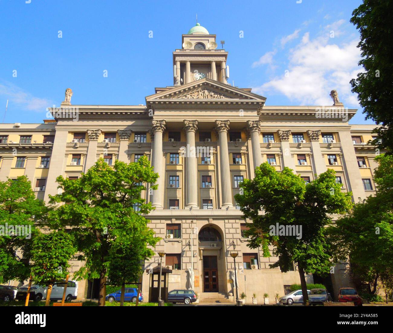 building in Belgrade built in 1922. the architect was Svetozar ...