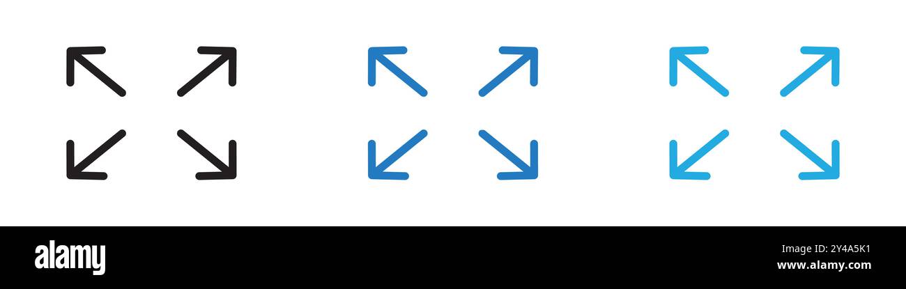 Zoom out icon vector line logo mark or symbol set collection outline ...