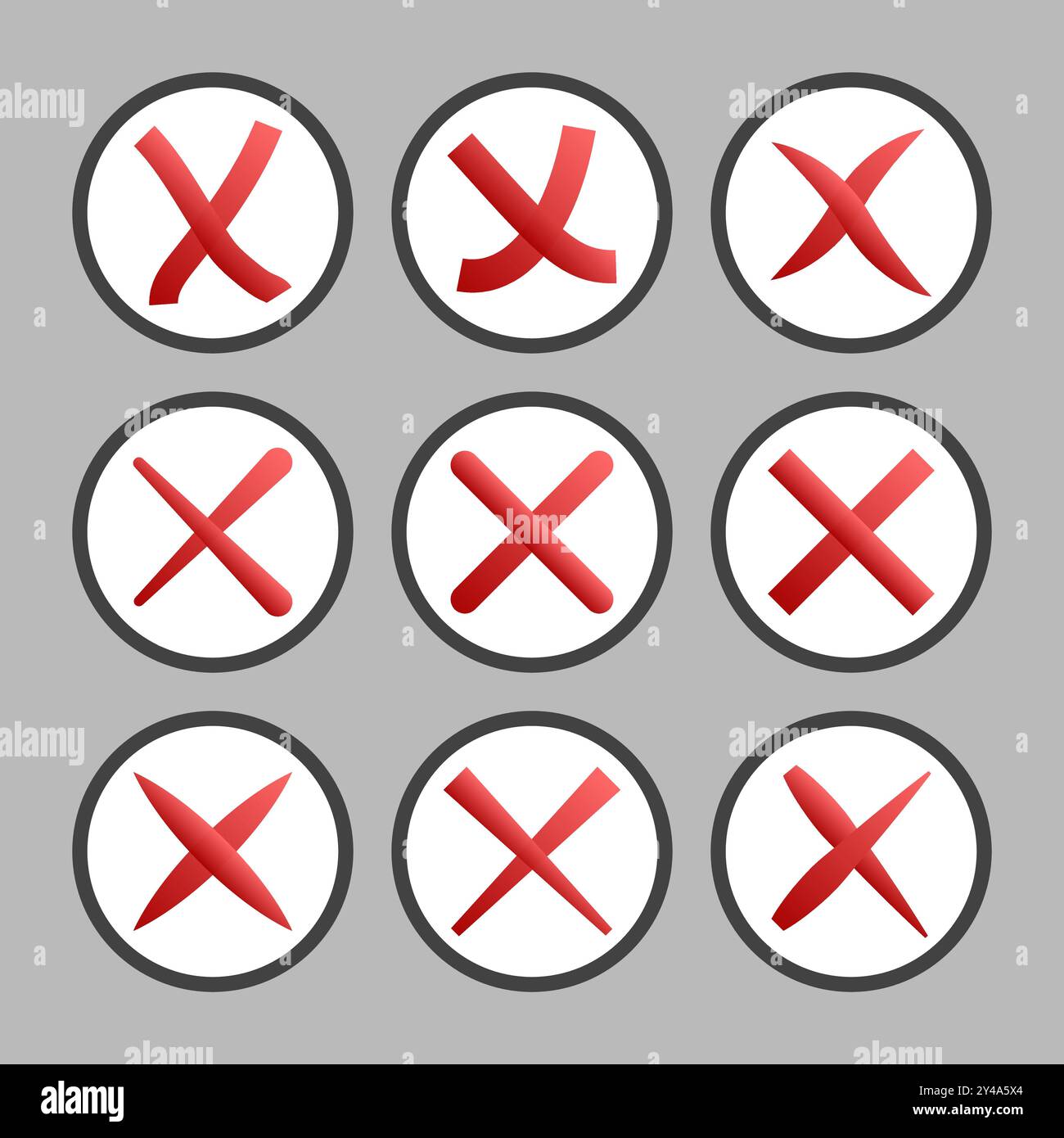 Rejection graphics vector vectors hi-res stock photography and images ...