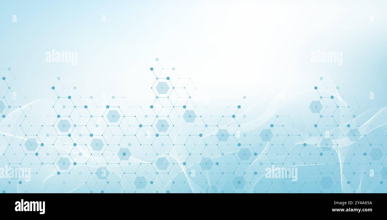 Modern health care or medical background design. Health care innovation ...