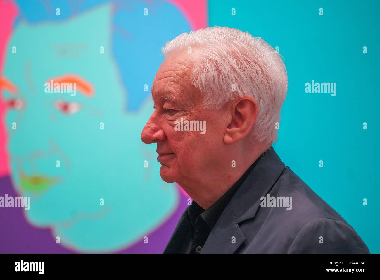 London, UK. 17 September 2024 Michael Craig-Martin (pictured . The ...