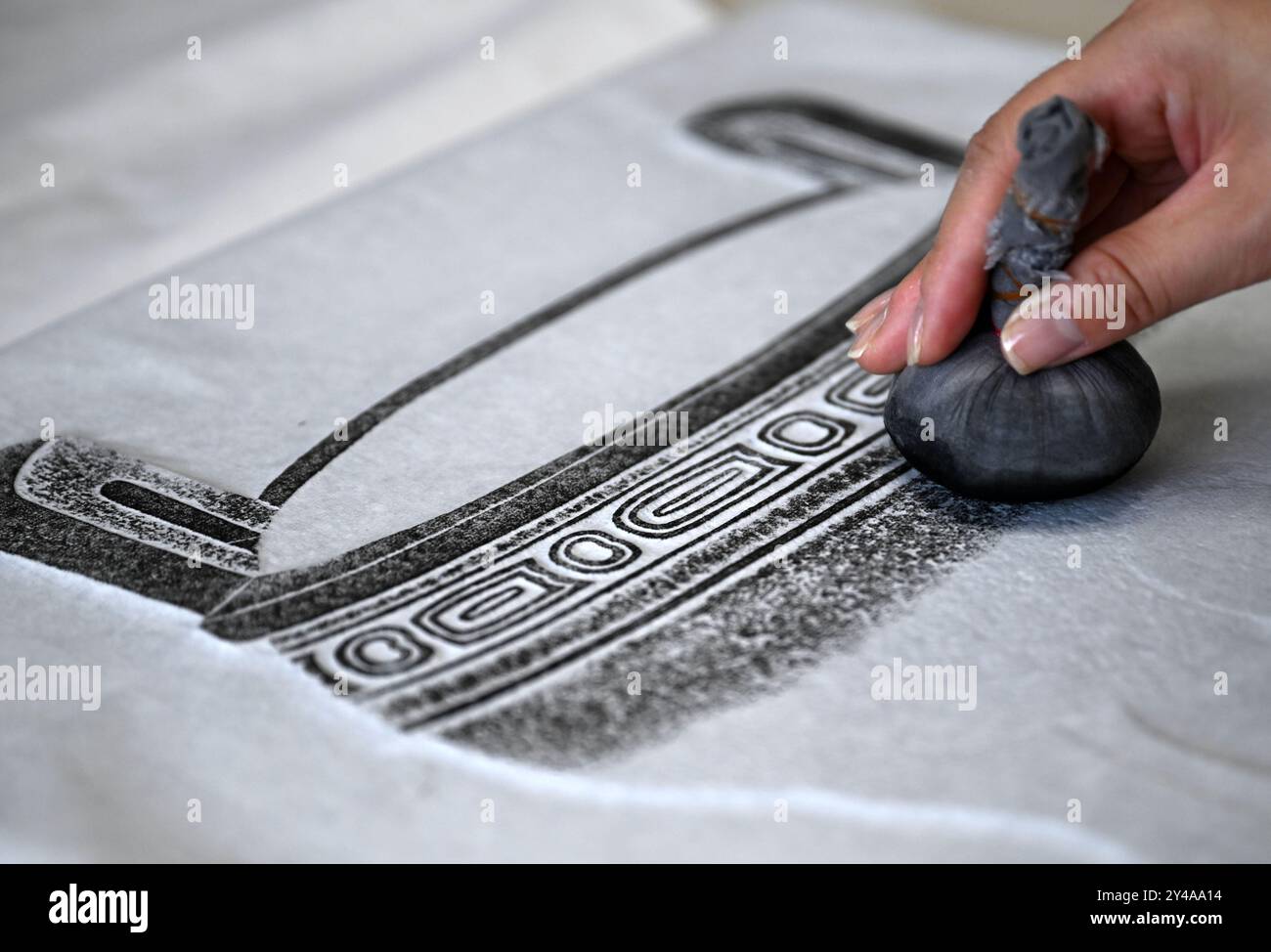 Inked paper hi-res stock photography and images - Alamy