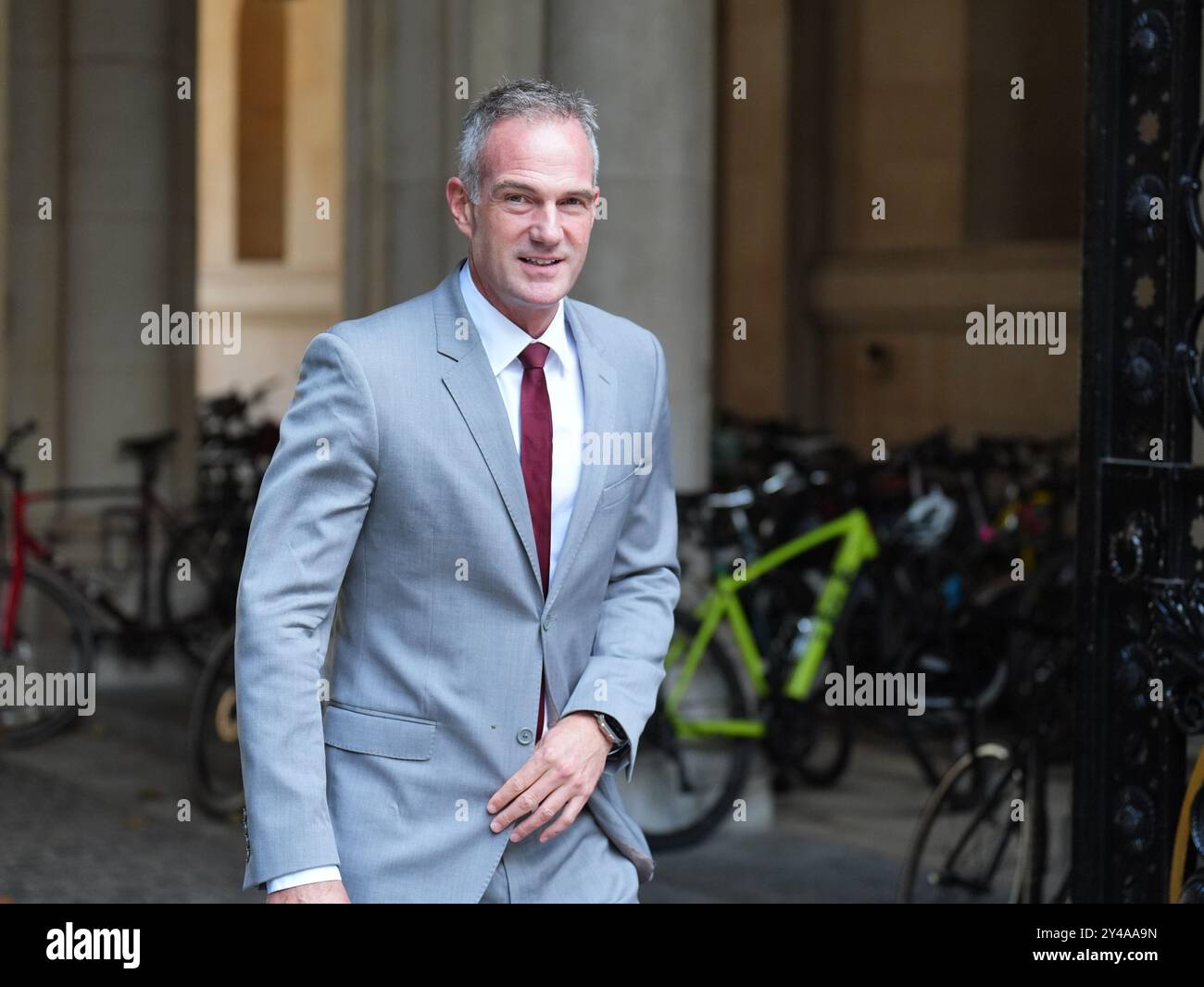 Science, Innovation and Technology Secretary Peter Kyle arriving in ...