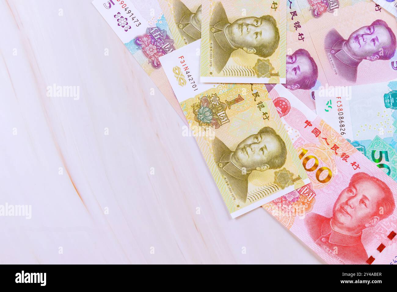 Chinese yuan currency is form of paper money that is available at ...