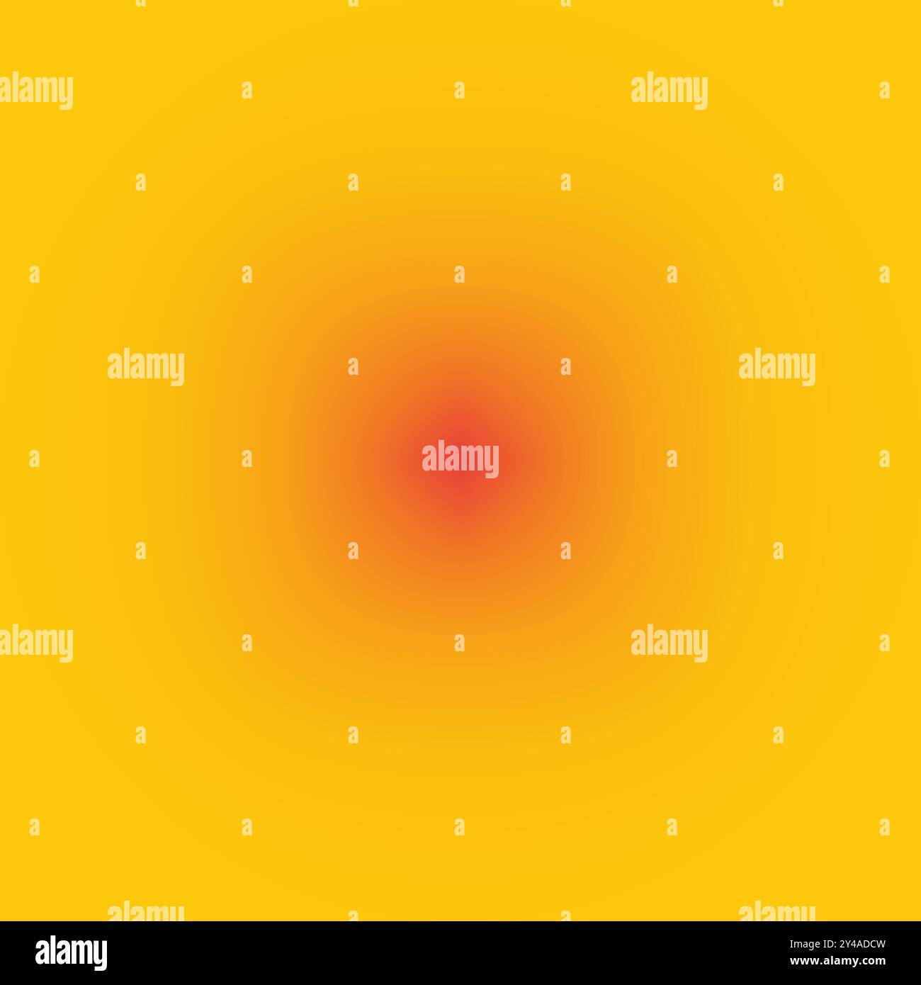 Yellow to red gradient. Central glow effect. Smooth color transition ...