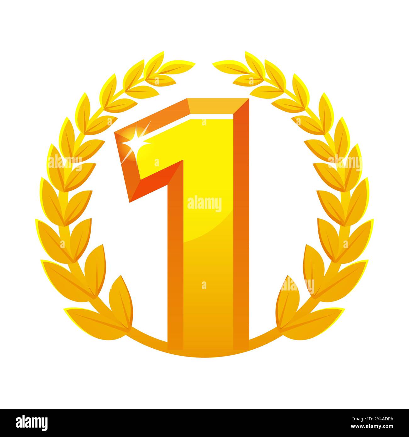 Golden anniversary badge Cut Out Stock Images & Pictures - Alamy