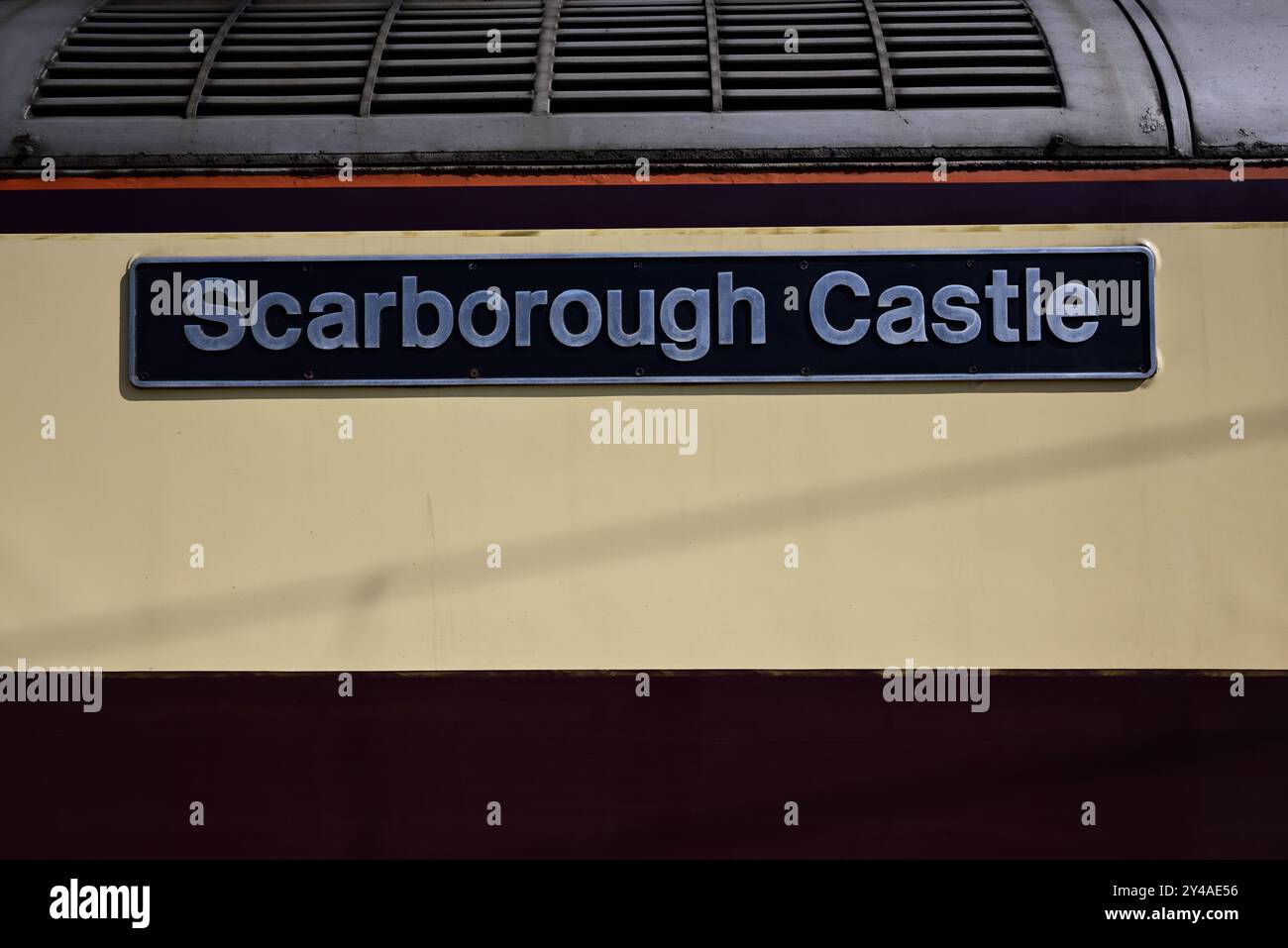 West Coast Railways Class 57/3 diesel No 57313 Scarborough Castle at ...