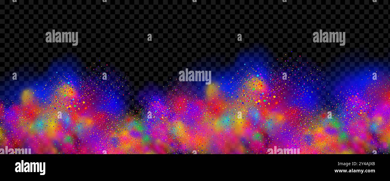 Explosions of color powder.Background of an explosion of colorful smoke ...