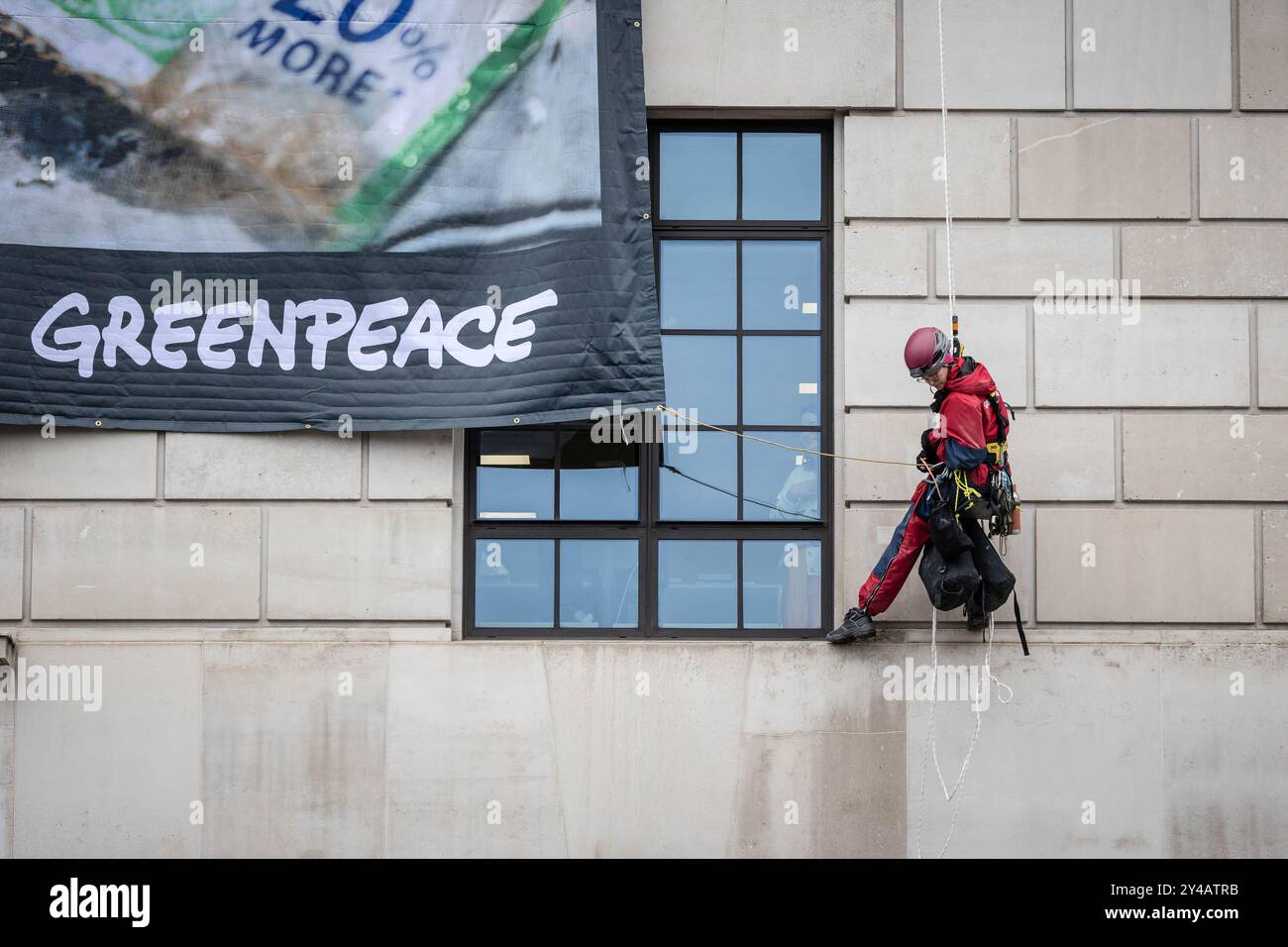 Greenpeace protest at Unilever HQ in London over plastic waste ...