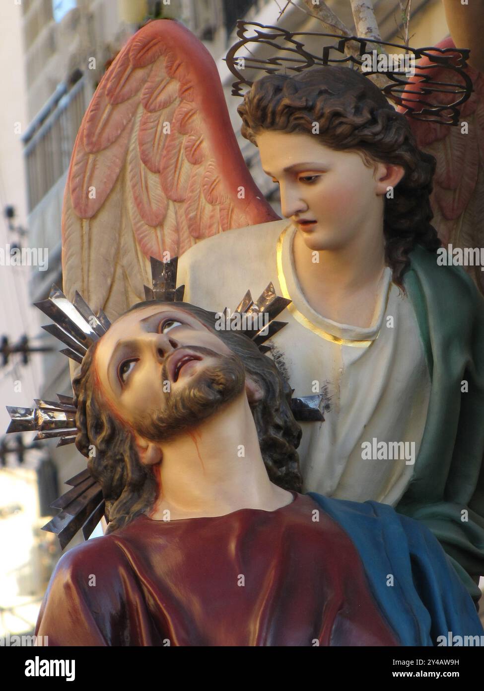 a statue of good Friday Stock Photo - Alamy