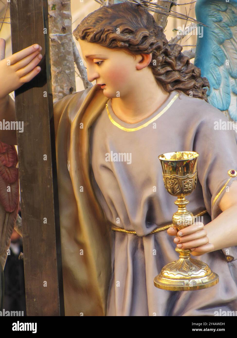 a statue of good Friday Stock Photo - Alamy