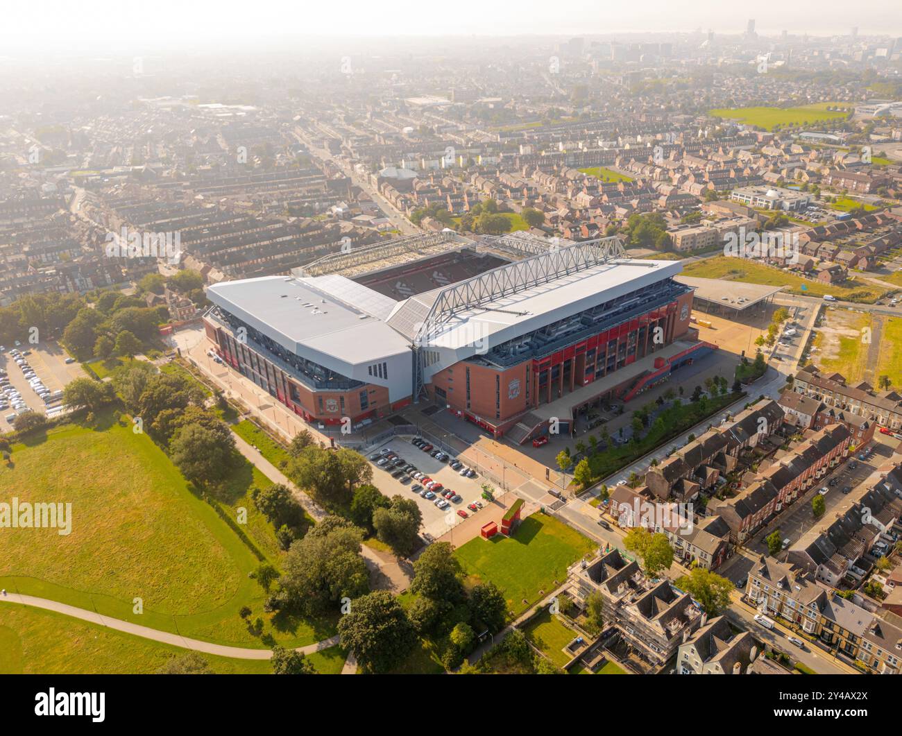 Anfield Stadium, Home of Liverpool Football Club, Liverpool, UK ...
