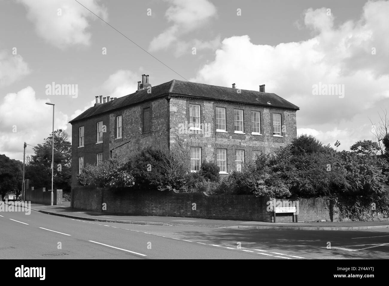 Gosport, Hampshire, England. 11 September 2024. The Old Rectory, close ...