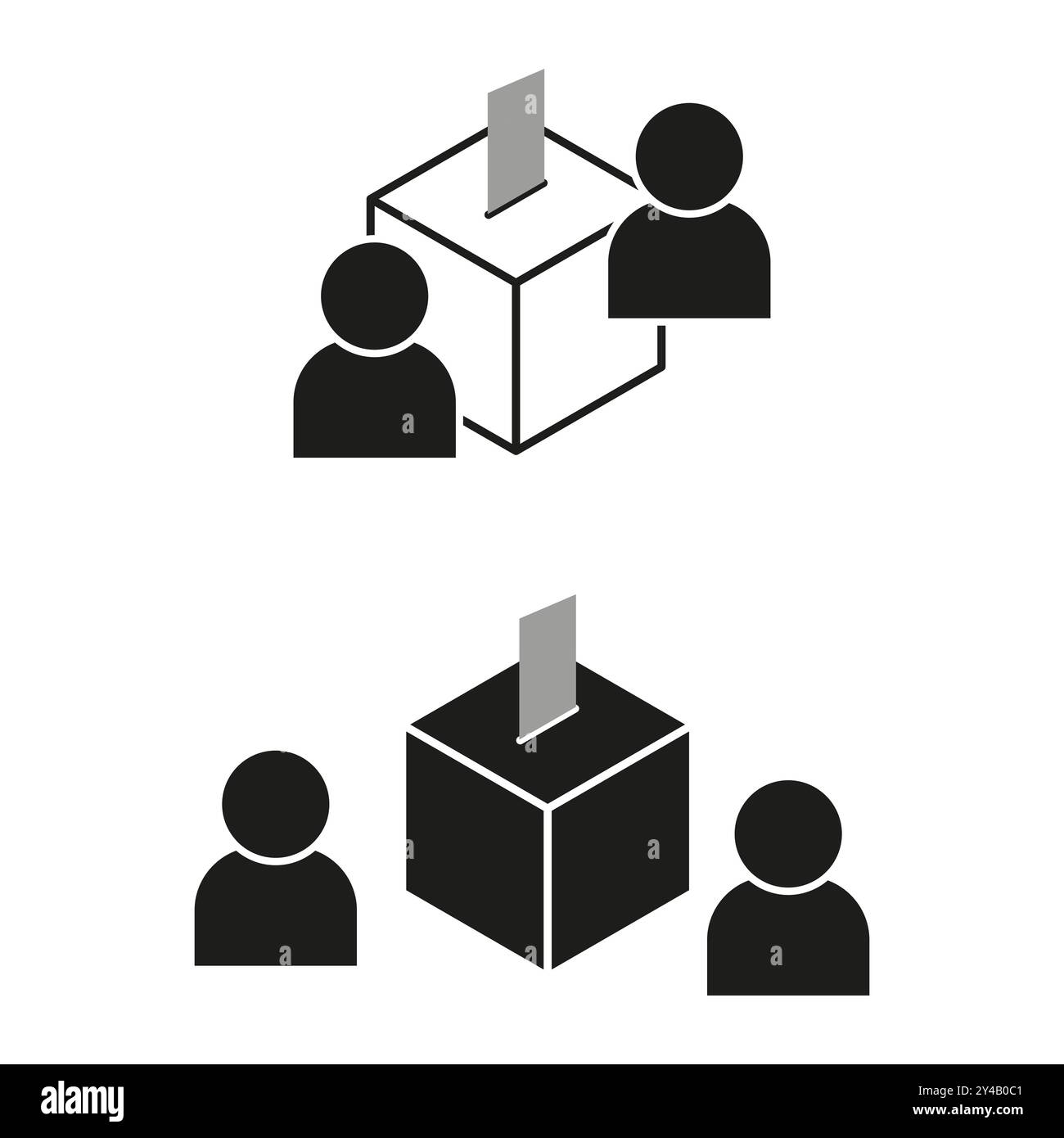 Black civic participation Stock Vector Images - Alamy