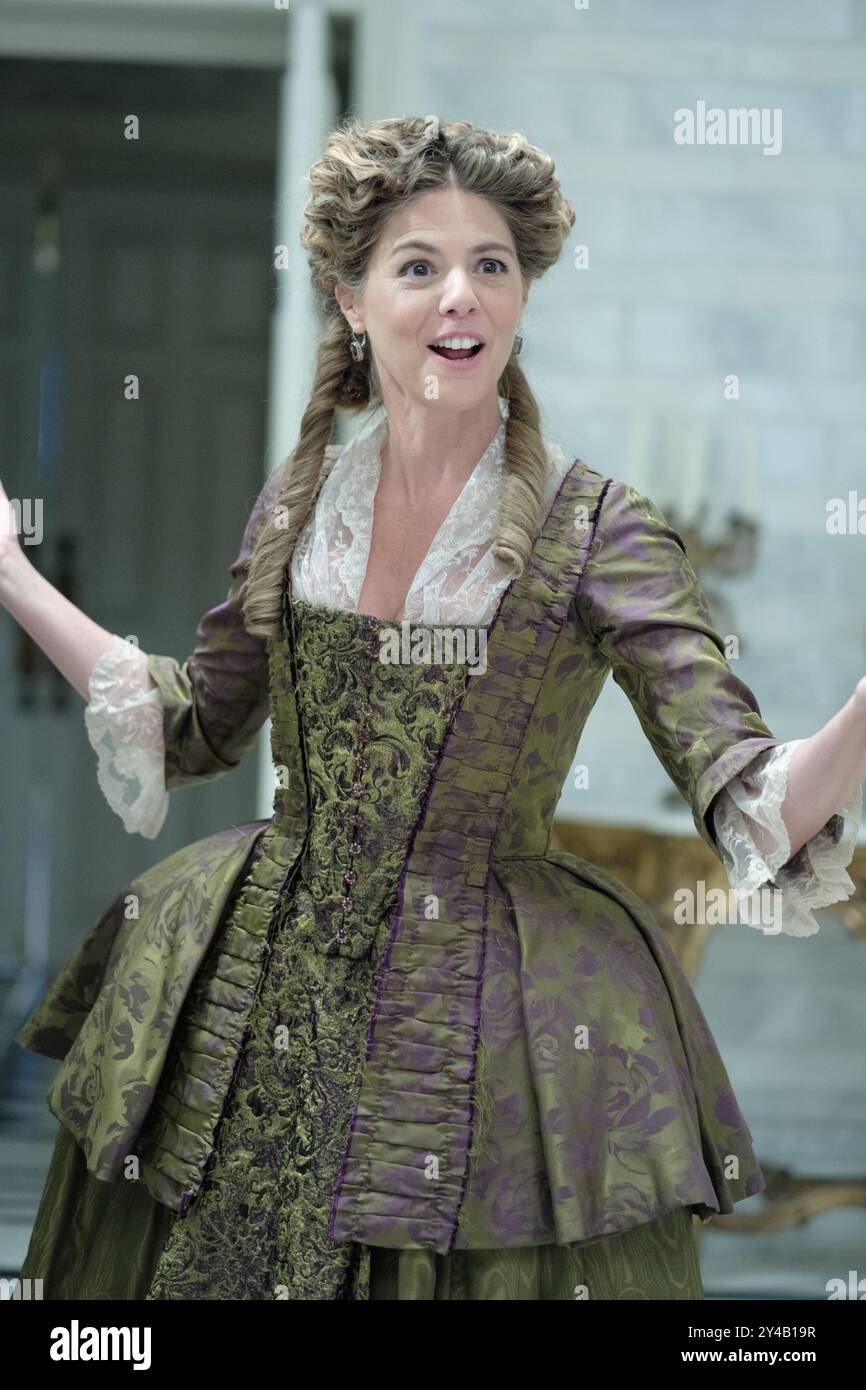 The actress Manuela Velasco poses during the presentation of the TV ...