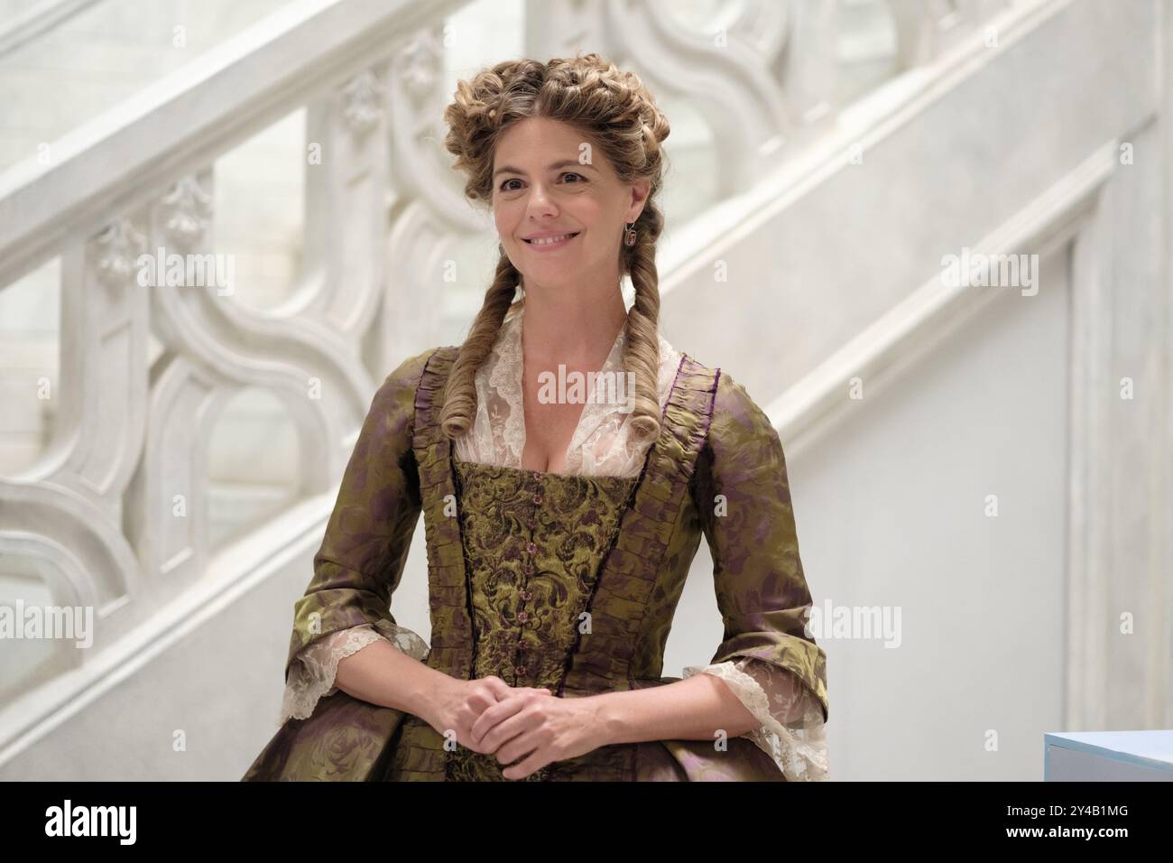 The actress Manuela Velasco poses during the presentation of the TV ...