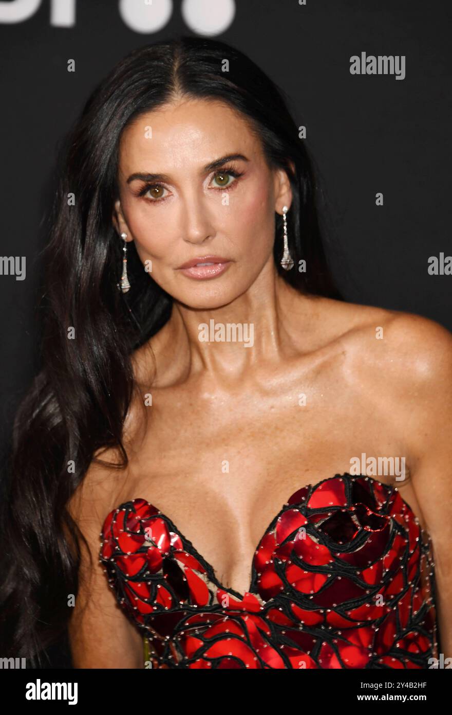 LOS ANGELES, CALIFORNIA - SEPTEMBER 16: Demi Moore attends the Los Angeles Premiere of "The ...