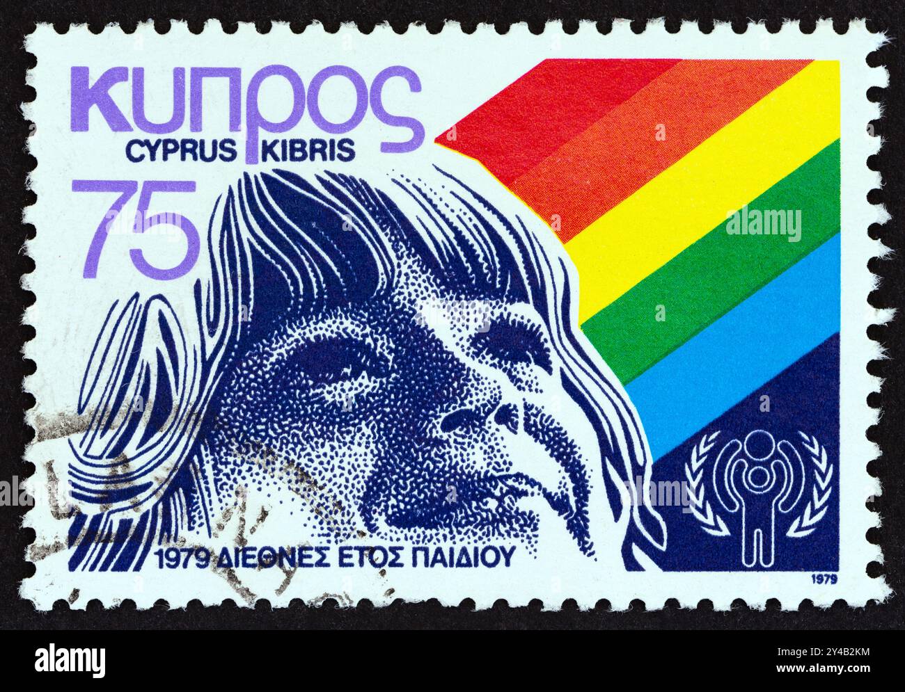 CYPRUS - CIRCA 1979: A stamp printed in Cyprus issued for the ...