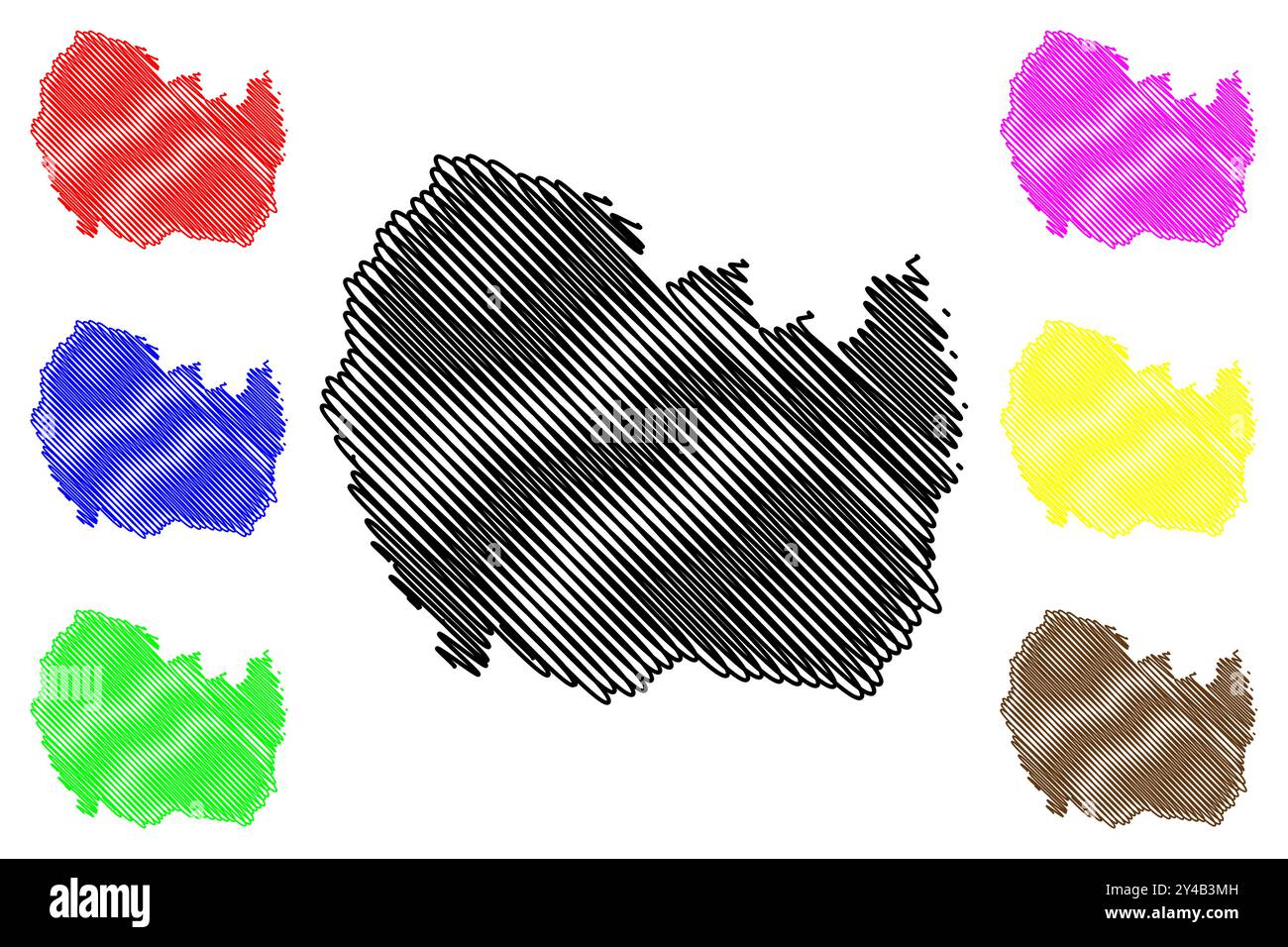 Scenic Rim Region (Commonwealth of Australia, Queensland state) map ...