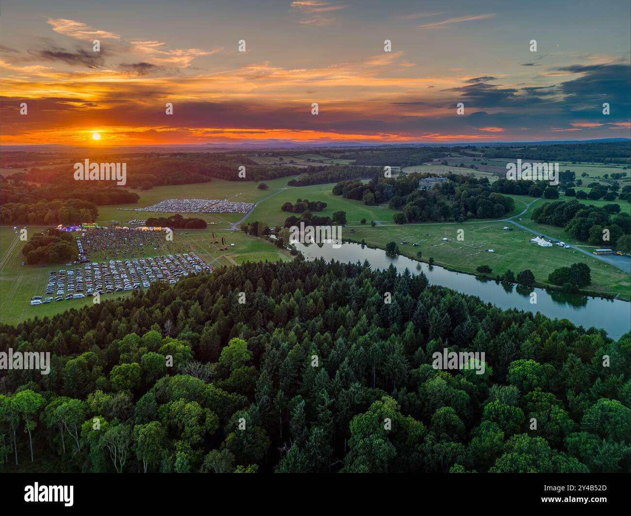 Ragley Hall Fireworks Champions Stock Photo - Alamy