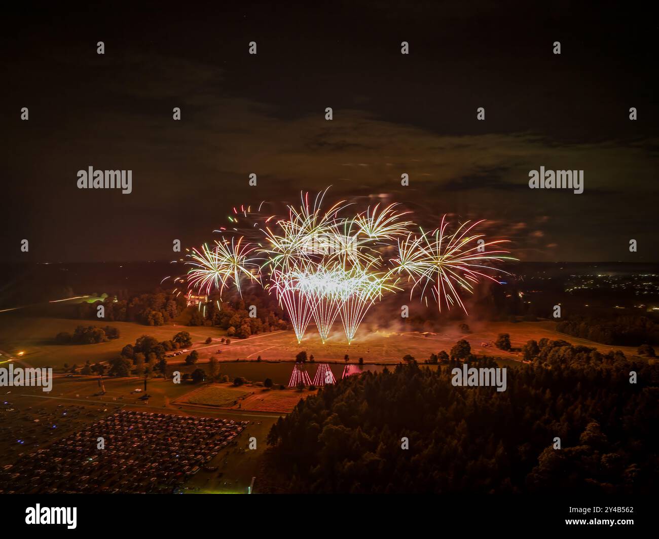 Ragley Hall Fireworks Champions Stock Photo - Alamy