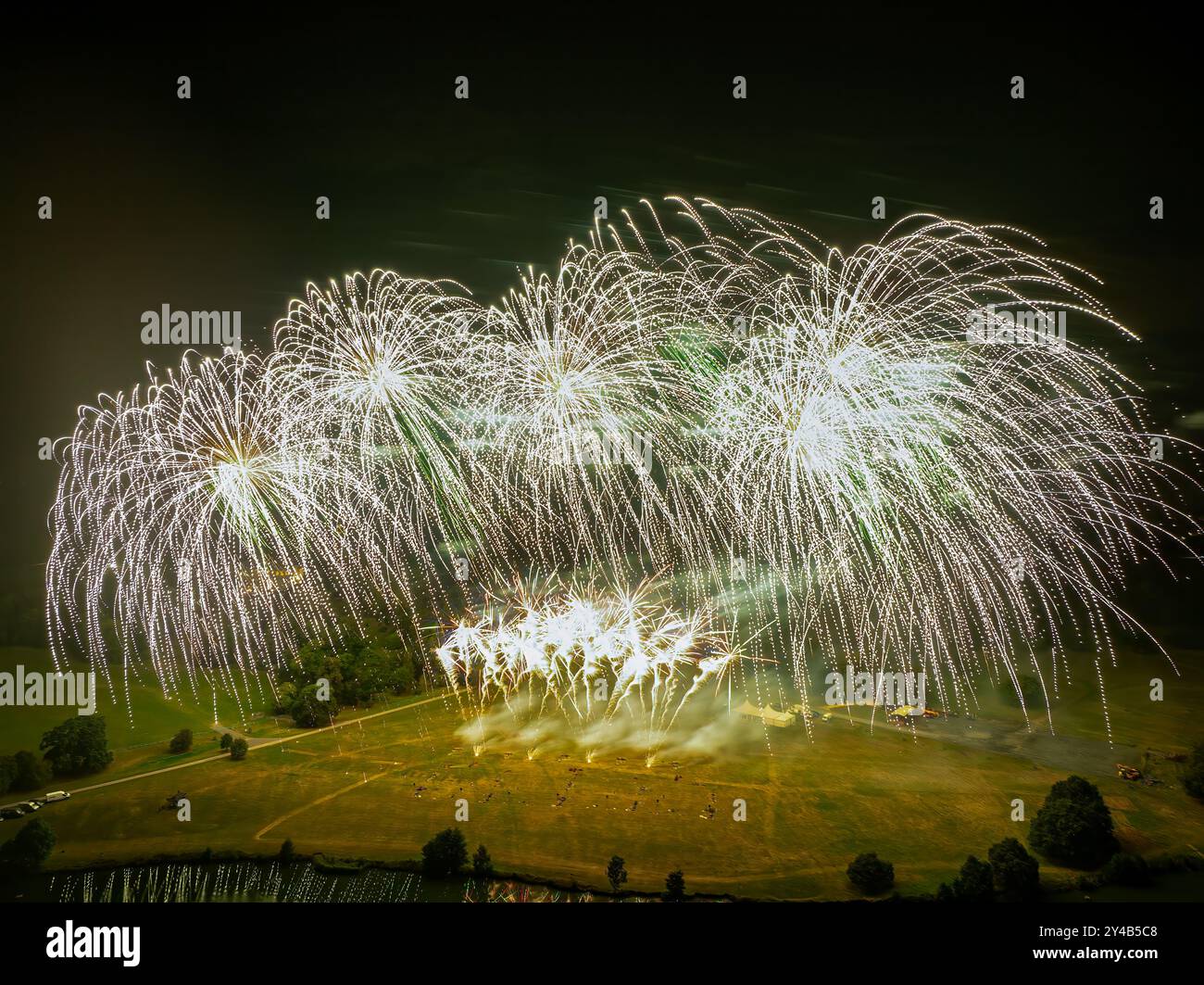 Ragley Hall Fireworks Champions Stock Photo - Alamy